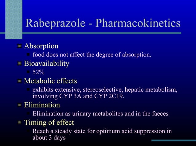 Rabeprazole | PPT