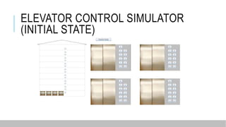 Elevator Simulation Team project | PPTX