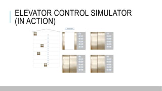 Elevator Simulation Team project | PPTX
