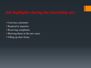 F1 soft Marketing Internship Presentation | PPTX