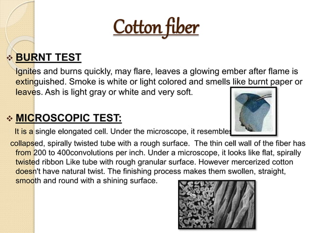 identification of textile fiber | PPTX | Needlework | Arts and Crafts