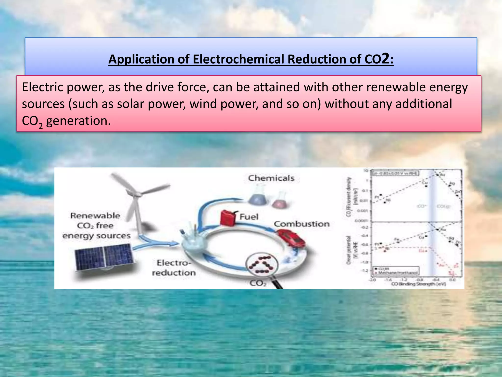 reducation of co2 and its application to environment. | PPTX