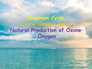 Ozone layer Depletion, Environmental Chemistry | PPT