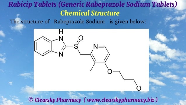 Rabicip Tablets (Generic Rabeprazole Sodium Tablets) | PDF