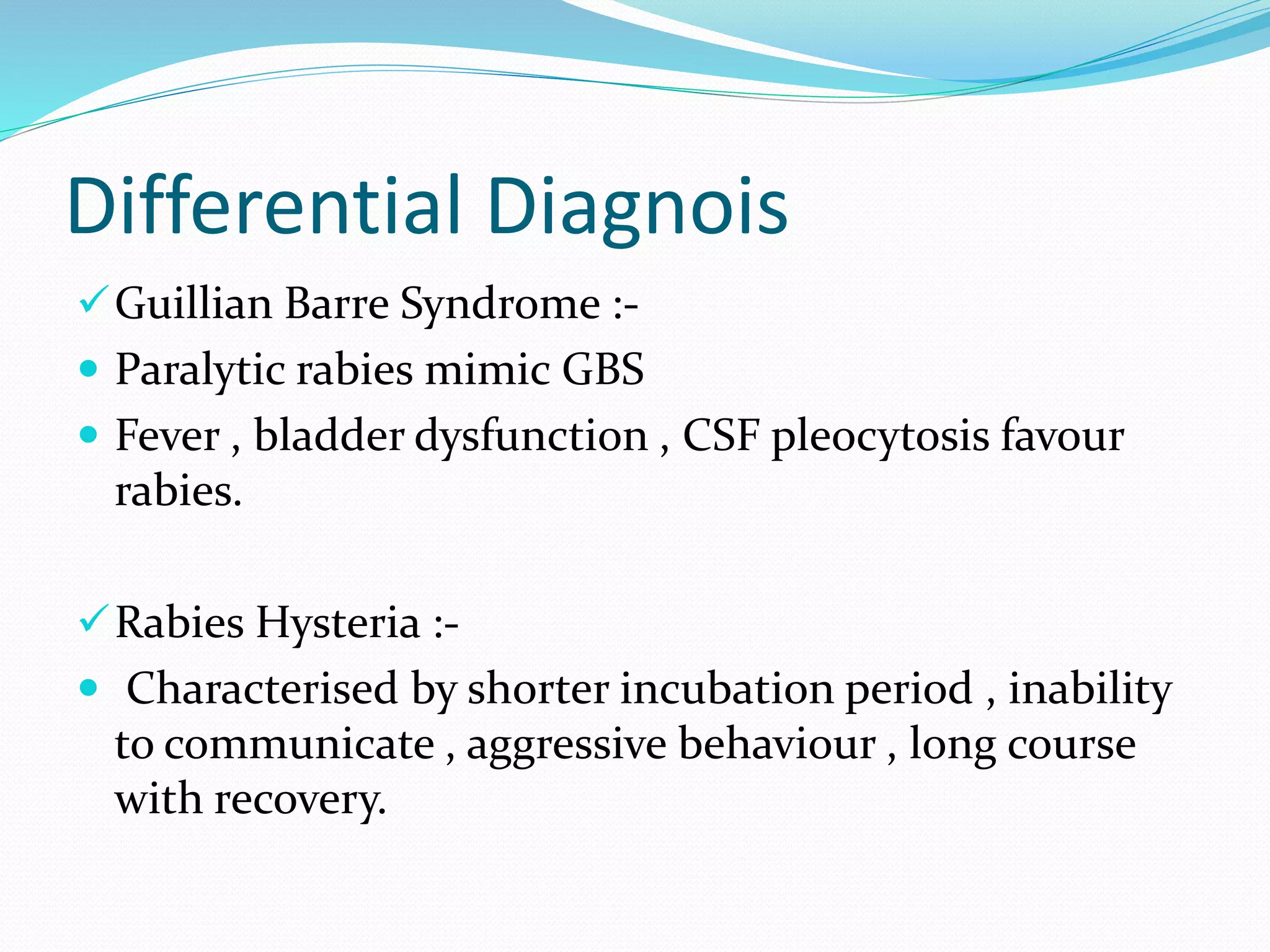 Rabies Powerpoint Presentation aerophobia, dog bite prophylaxis ...