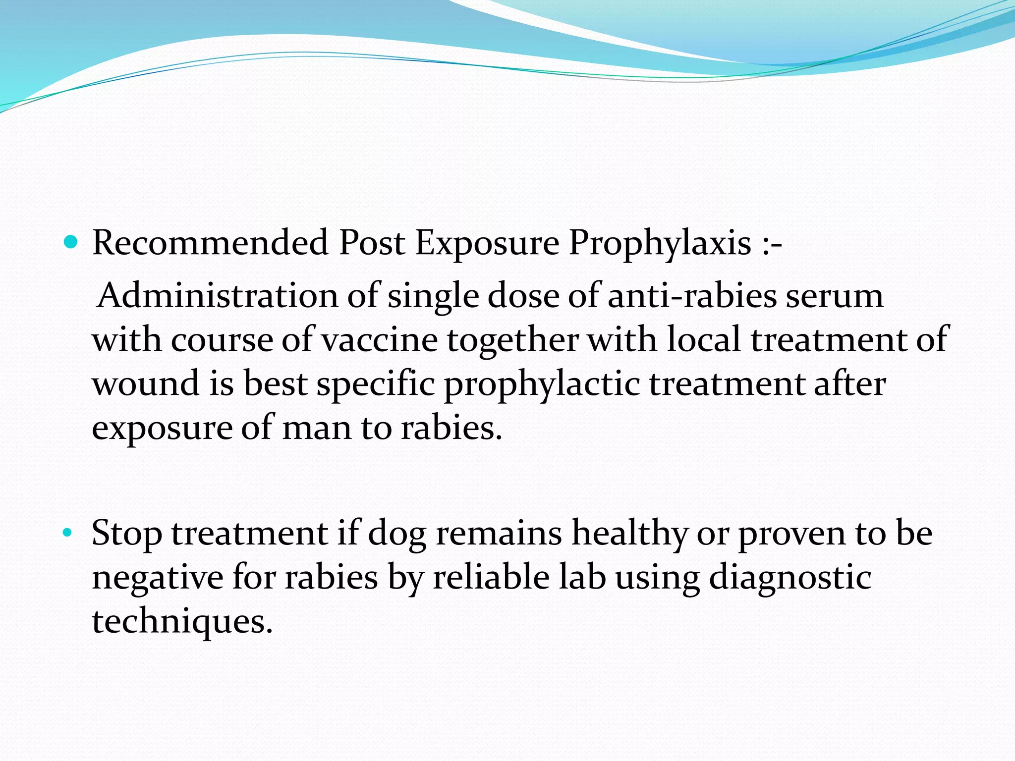 Rabies Powerpoint Presentation aerophobia, dog bite prophylaxis ...