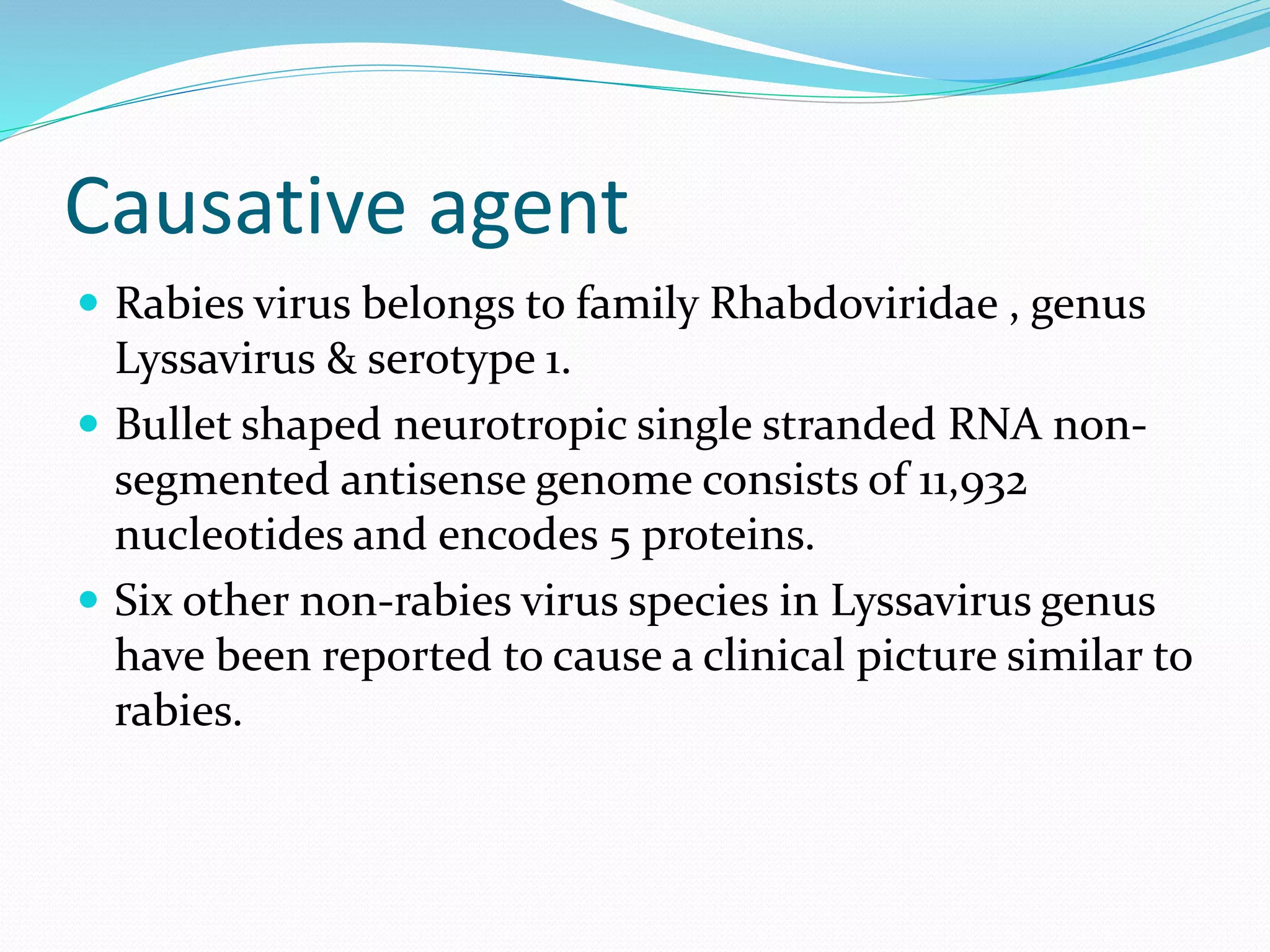 Rabies Powerpoint Presentation aerophobia, dog bite prophylaxis ...