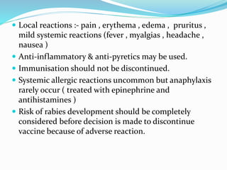 Rabies Powerpoint Presentation aerophobia, dog bite prophylaxis ...