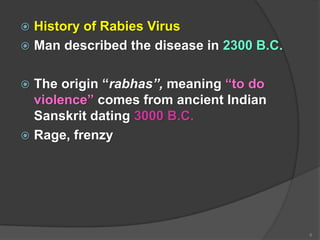 Rabies, Rhabdoviridae | PDF