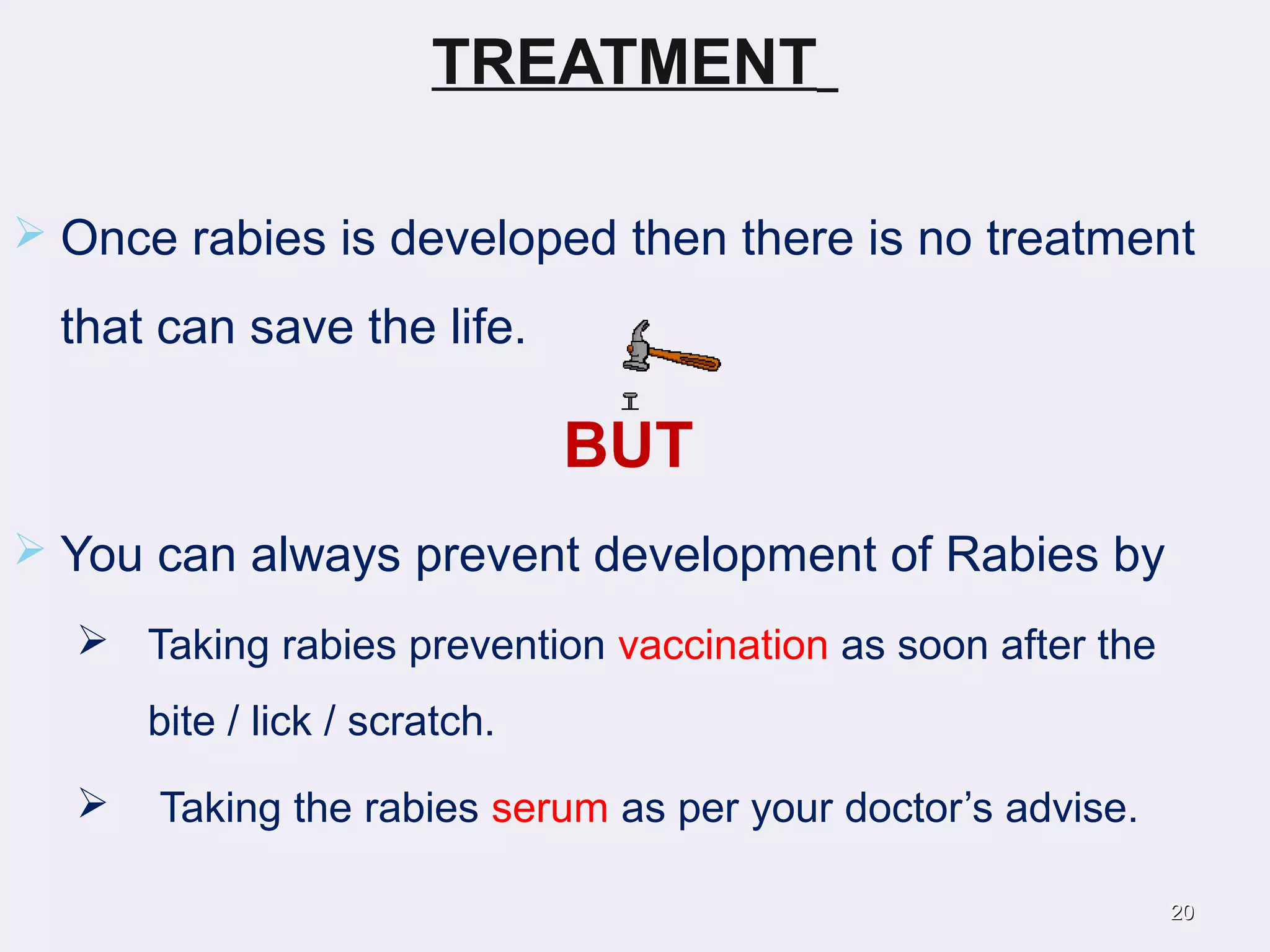 Rabies - a deadily viral non curable disease | PPT