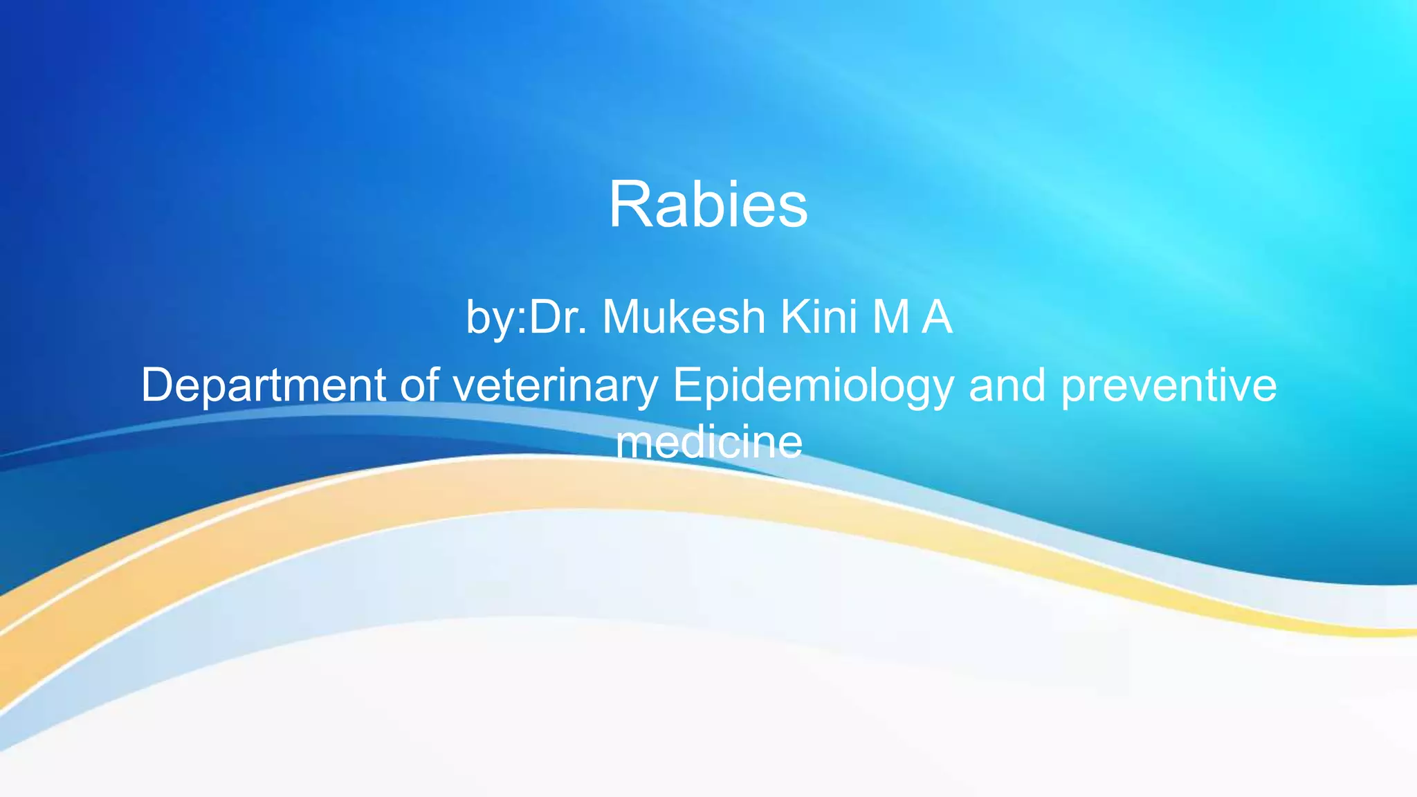 Rabies | PPTX