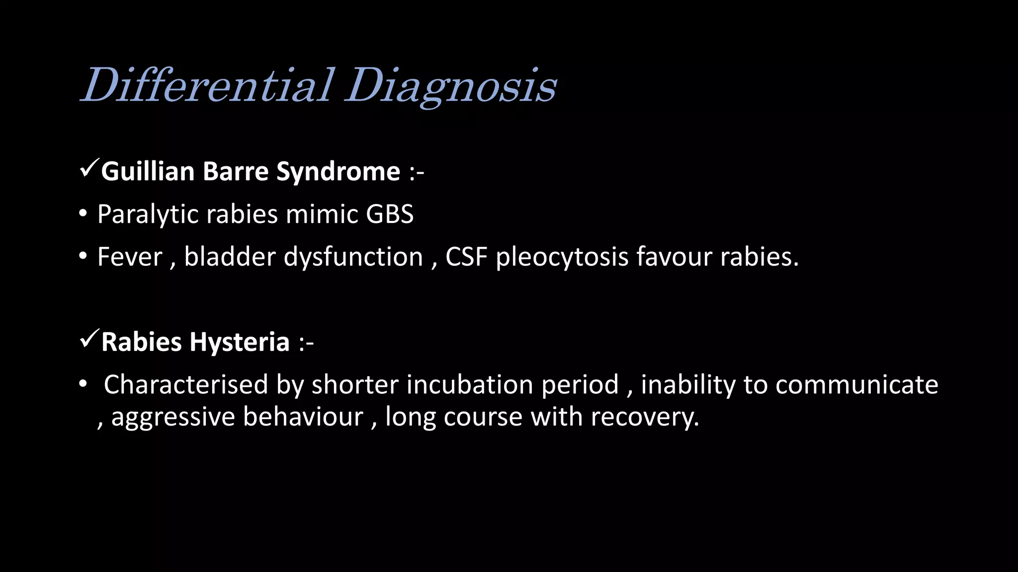 Rabies | PPTX