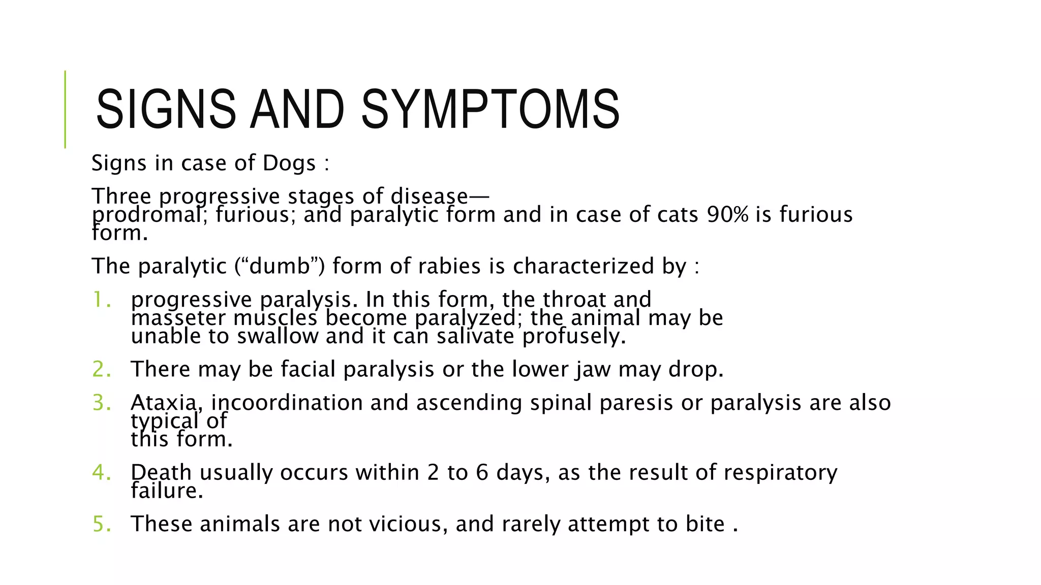 Rabies in HUMANS AND ANIMALS | PPTX