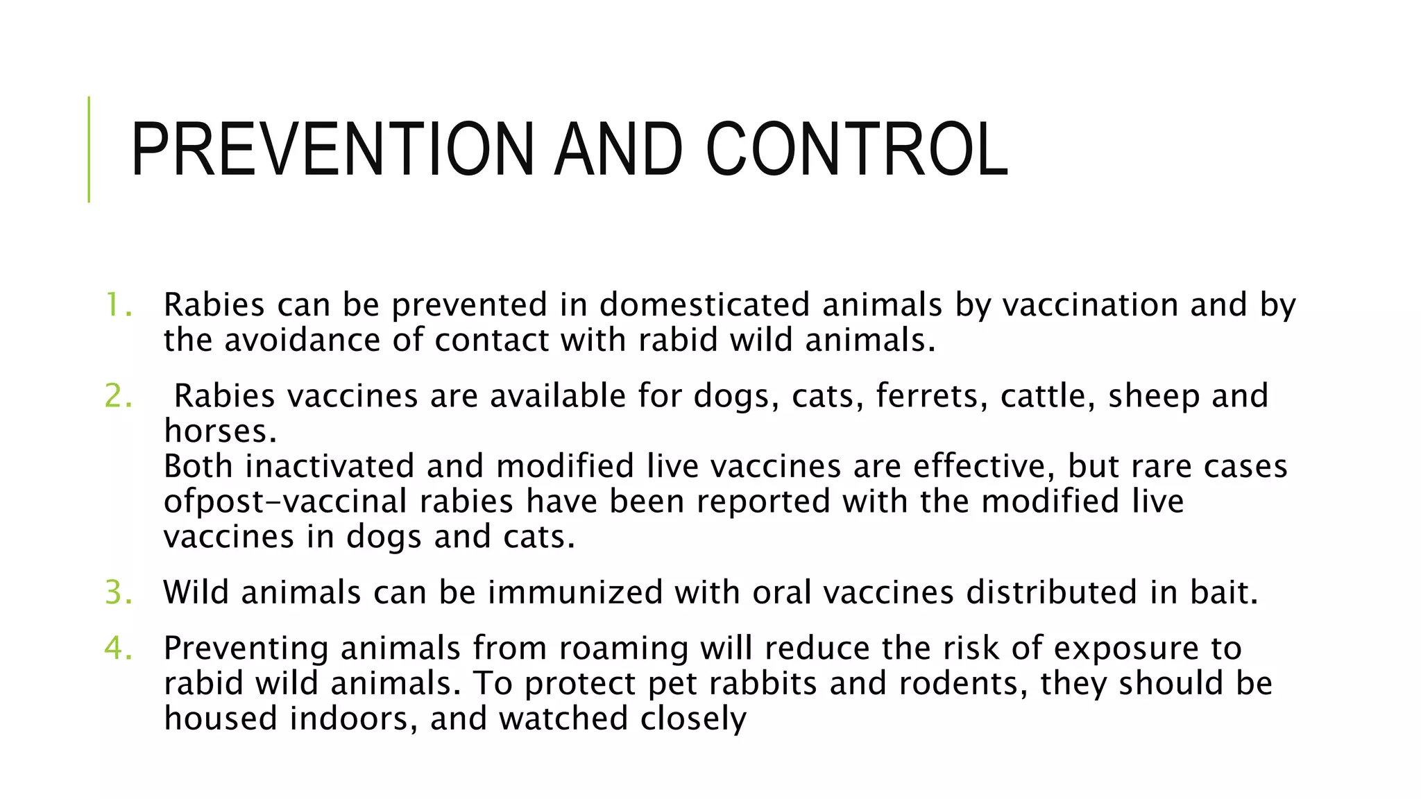 Rabies in HUMANS AND ANIMALS | PPTX