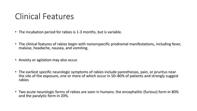 Rabies in Children | PPTX | Brain and Nervous System Disorders ...