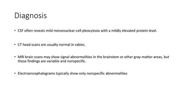 Rabies in Children | PPTX | Brain and Nervous System Disorders ...