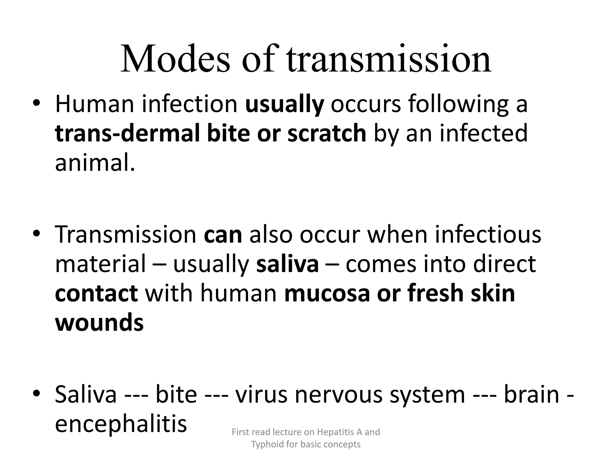 Rabies: epidemiology prevention and control | PPTX