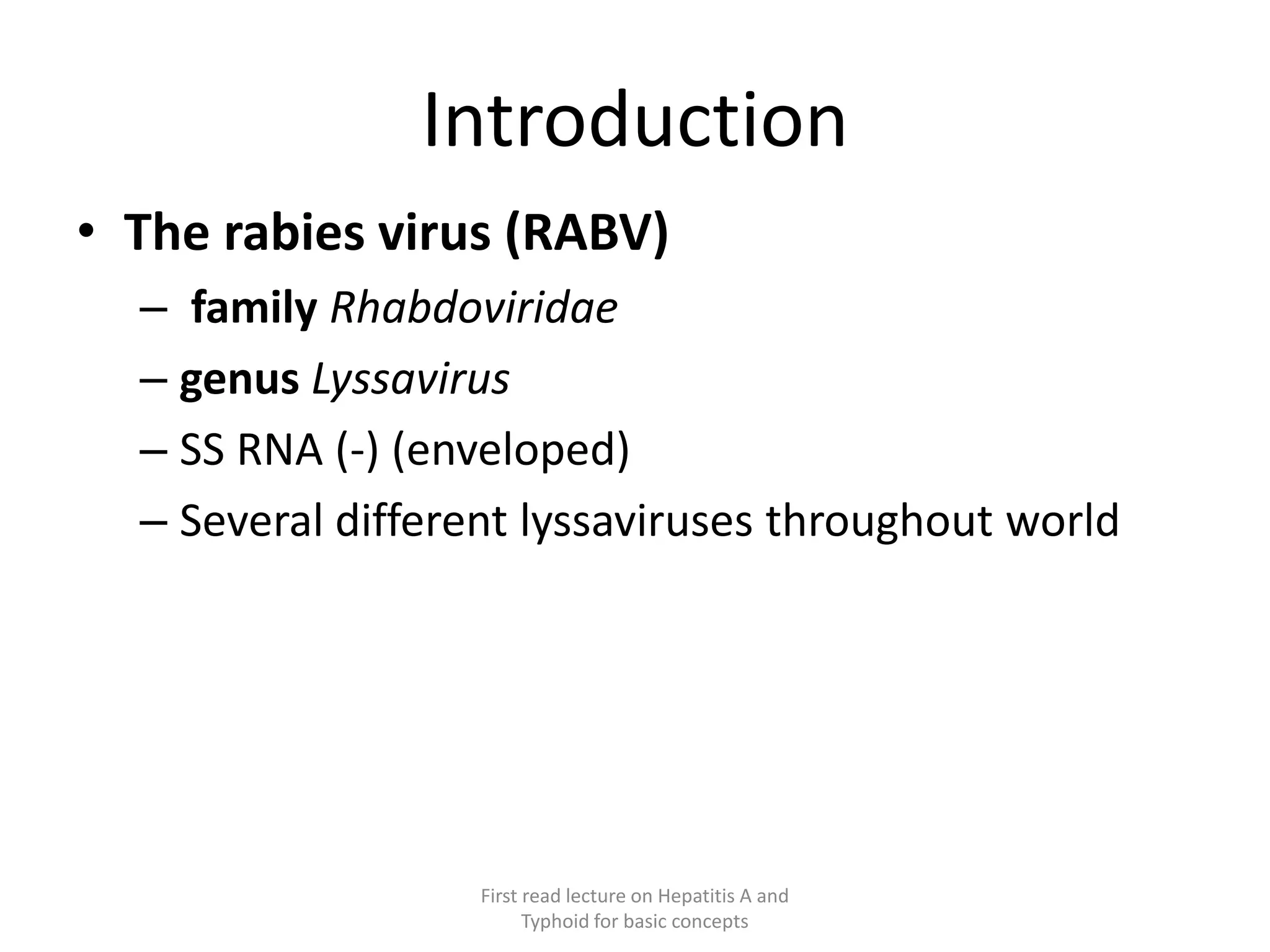 Rabies: epidemiology prevention and control | PPTX