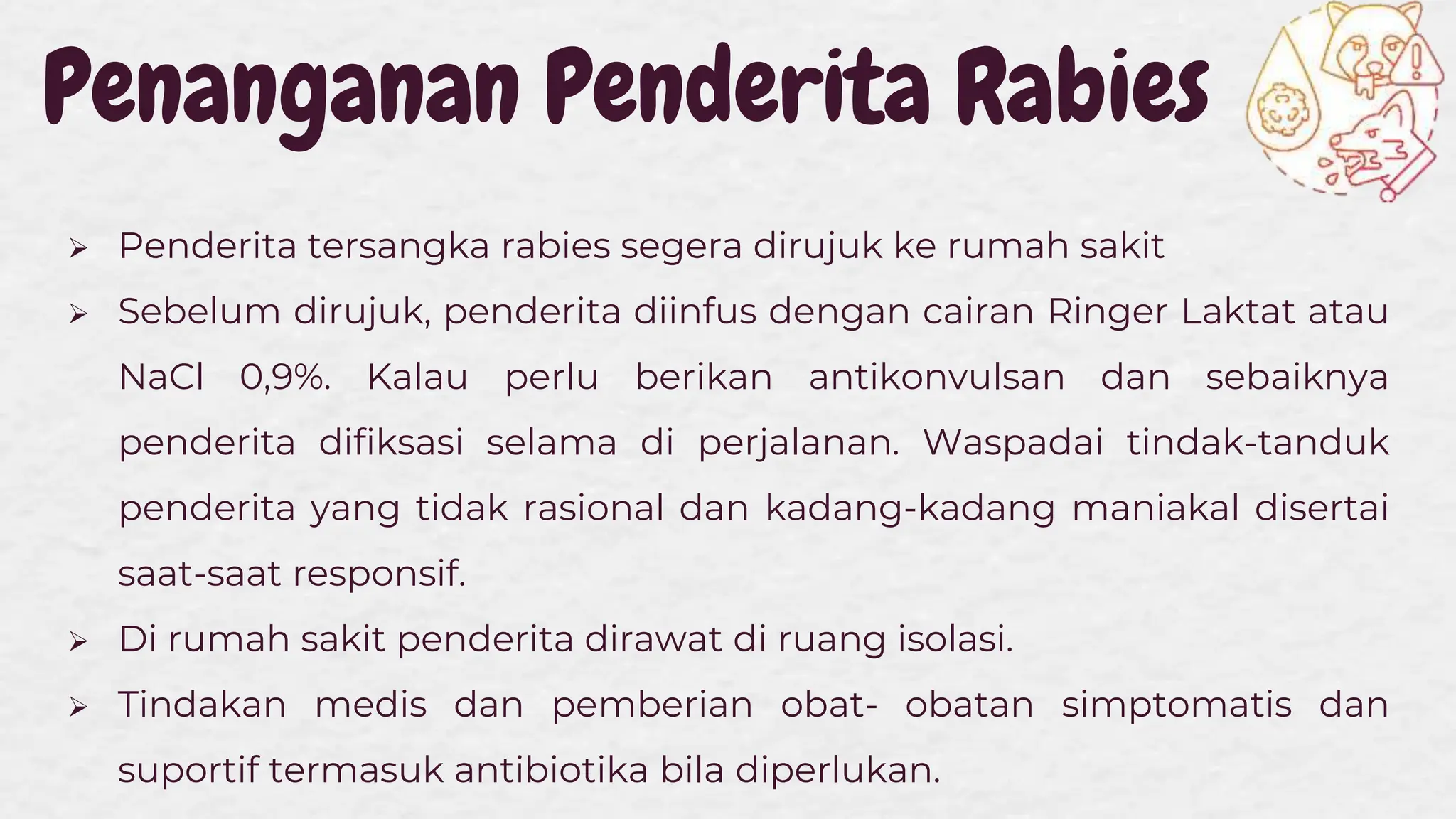 penyakit rabies berasal dari gigitan hewan | PPTX
