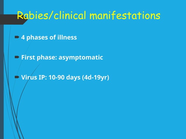 Rabies virus and complete description.ppt