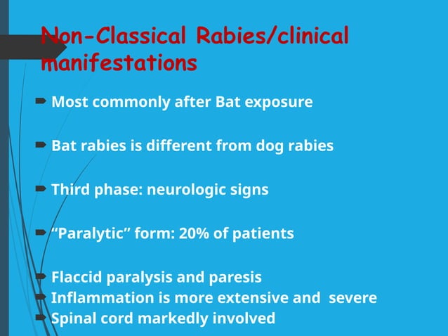 Rabies virus and complete description.ppt