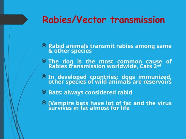 Rabies virus and complete description.ppt