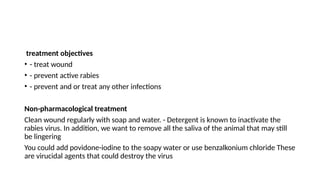 A comprehensive slide on RABIES and its management.pptx