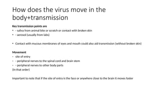 A comprehensive slide on RABIES and its management.pptx