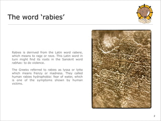 Rabies: information you need to know | PPT