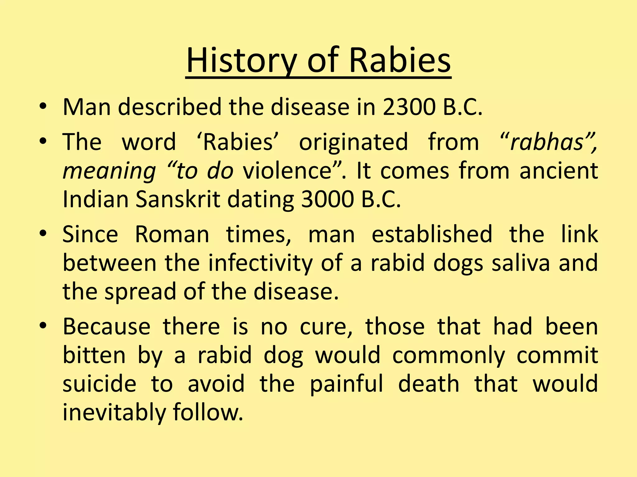 Rabies ppt | PPTX