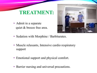 Rabies - clinical features/path/diag/treatment | PPTX