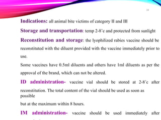 Rabies - clinical features/path/diag/treatment | PPTX