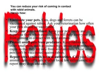 Rabies bsmt 2 1 | PPT