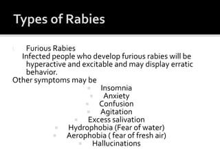 Rabies by mrb | PPT