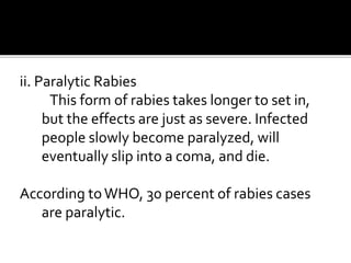 Rabies by mrb | PPT