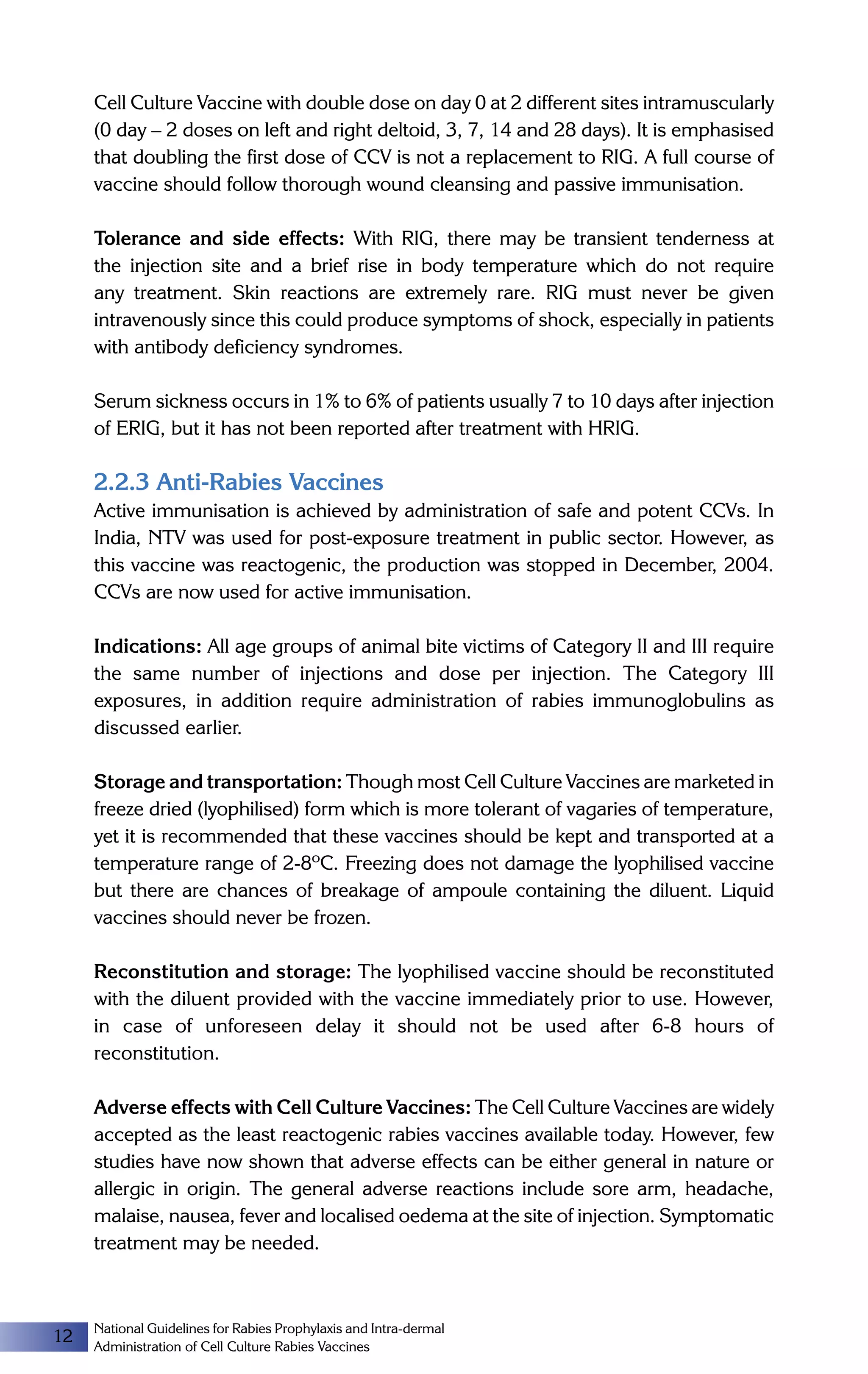 Rabies guidelines | PDF