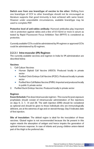 Rabies guidelines | PDF