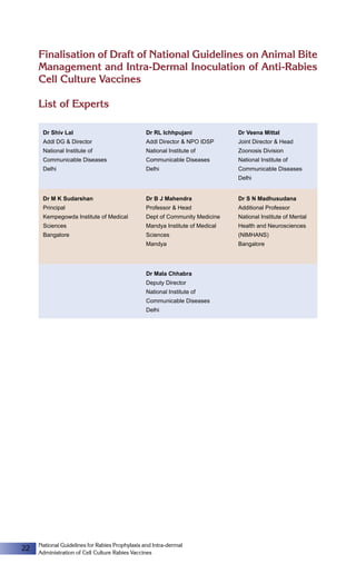 Rabies guidelines | PDF