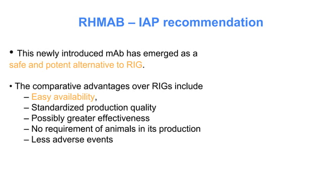 RABIES HUMAN MONOCLONAL ANTIBODY (Rhmab)-Rabishield.pptx