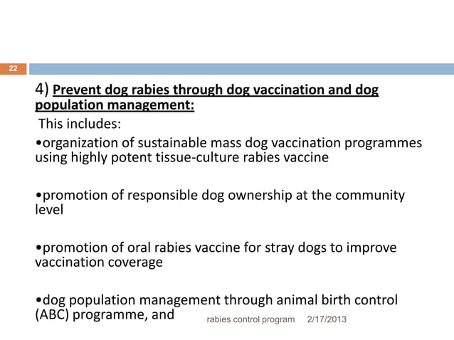 Review Of Rabies In Nepal , National Guidelines for Rabies Prophylaxis ...