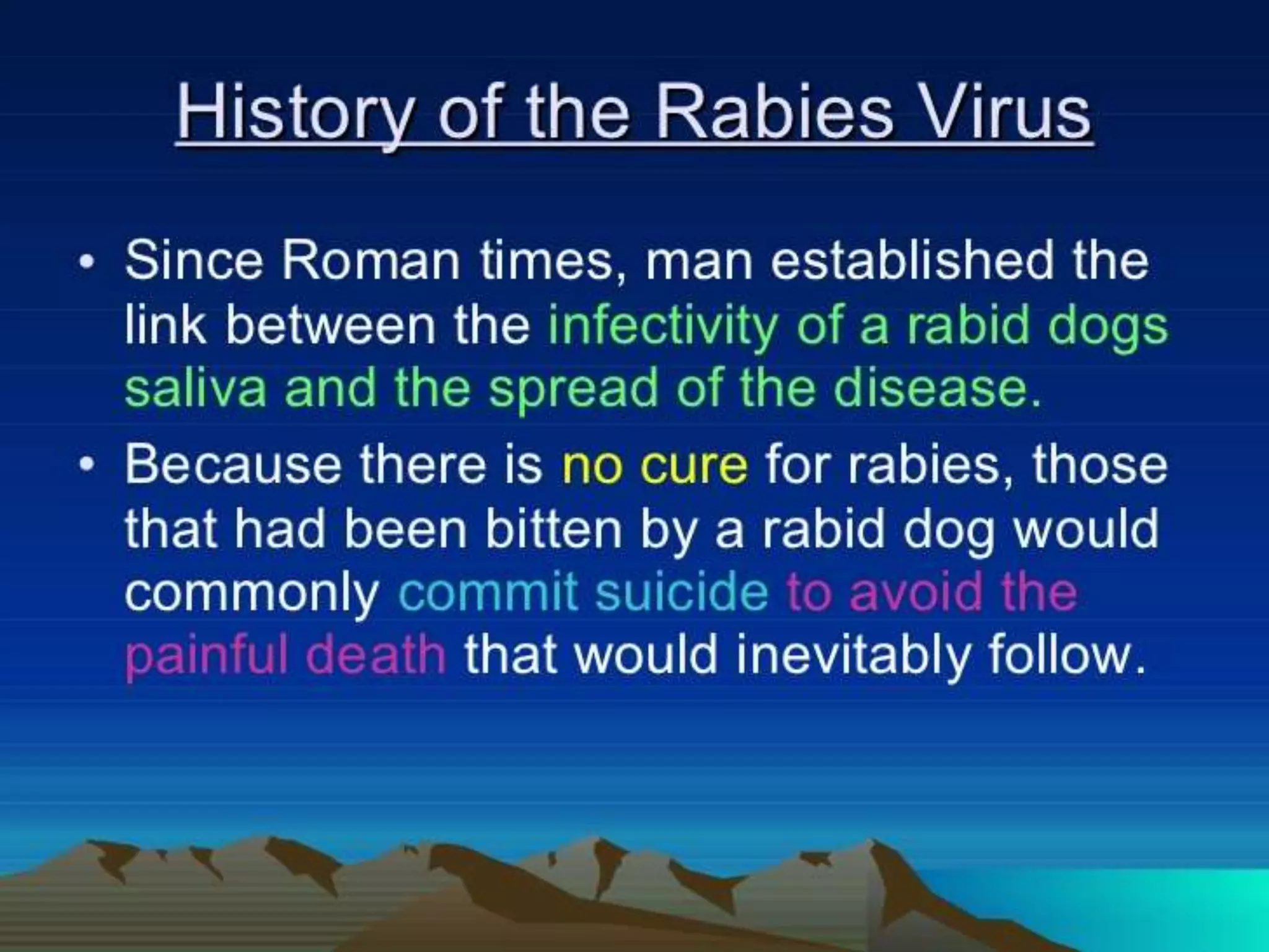 Rabies Lecture | PPT