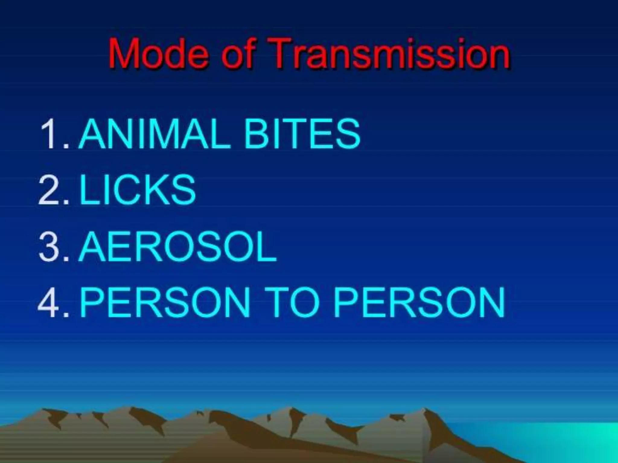 Rabies Lecture | PPT