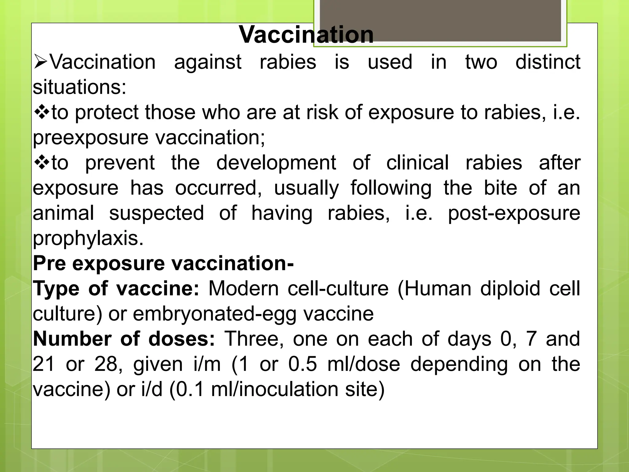 Rabies Pathology . Rabies causes treatment | PDF