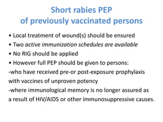 Rabies-P&C | PPTX | Infectious Diseases | Diseases and Conditions