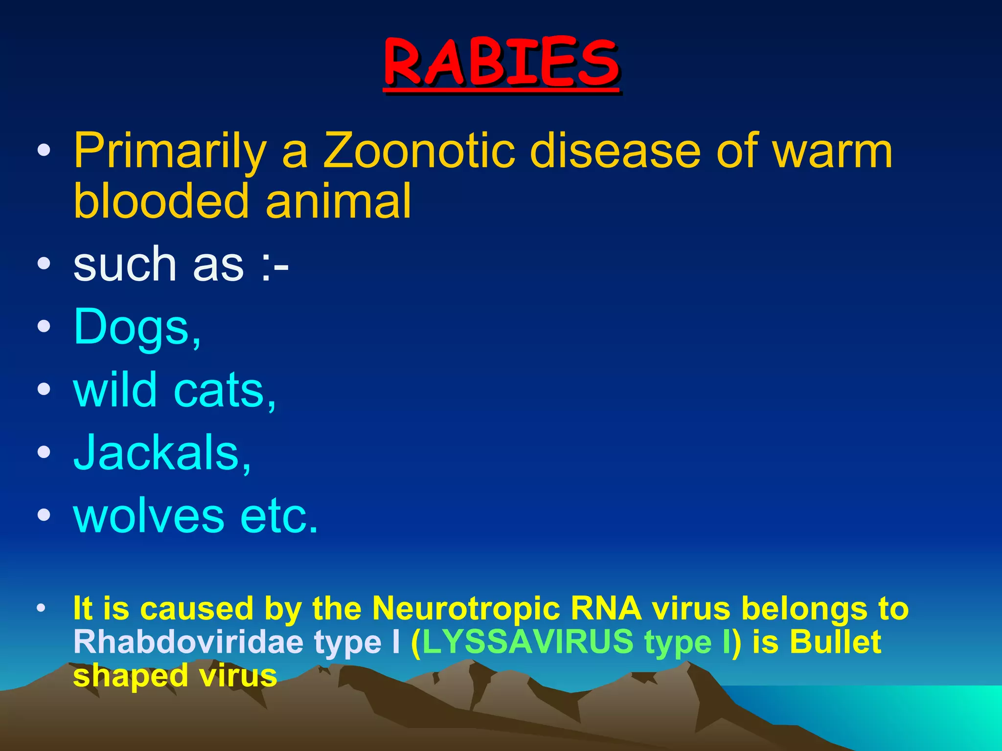 Rabies ppt | PPT