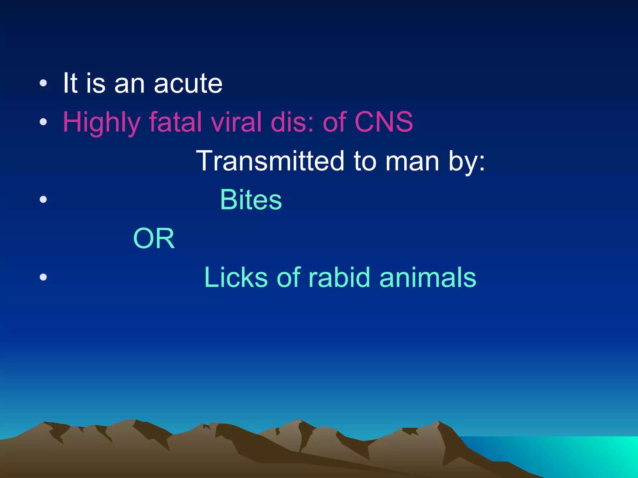Rabies ppt | PPT