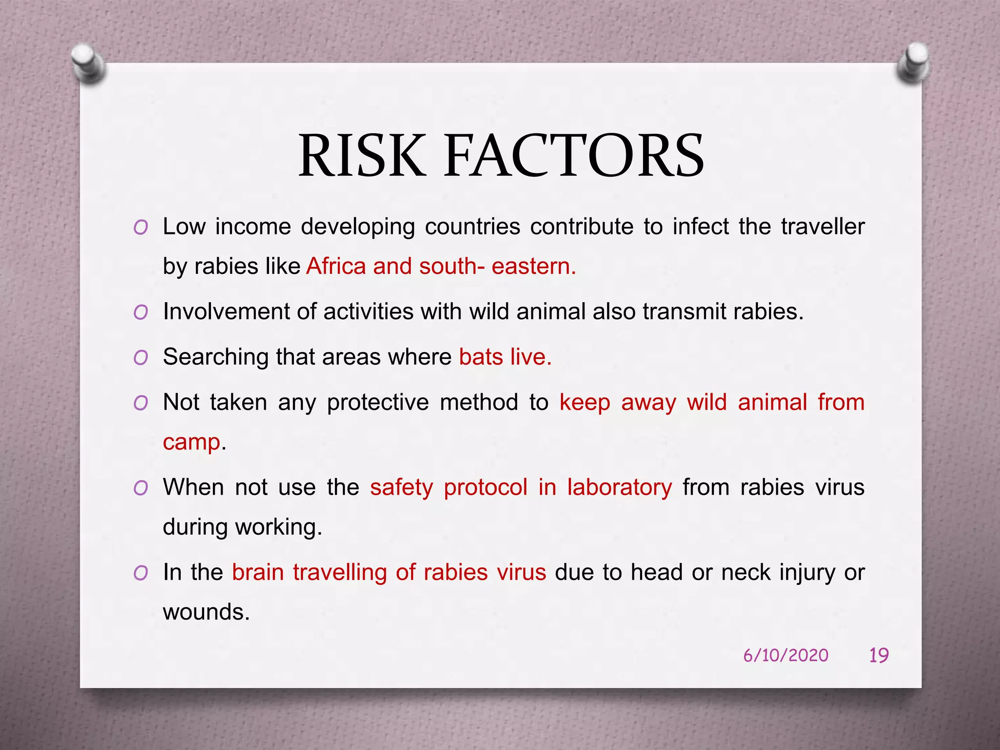 RABIES MANAGEMENT | PPTX
