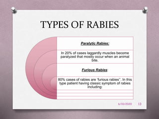 RABIES MANAGEMENT | PPTX