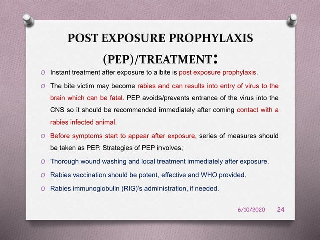 RABIES MANAGEMENT | PPT