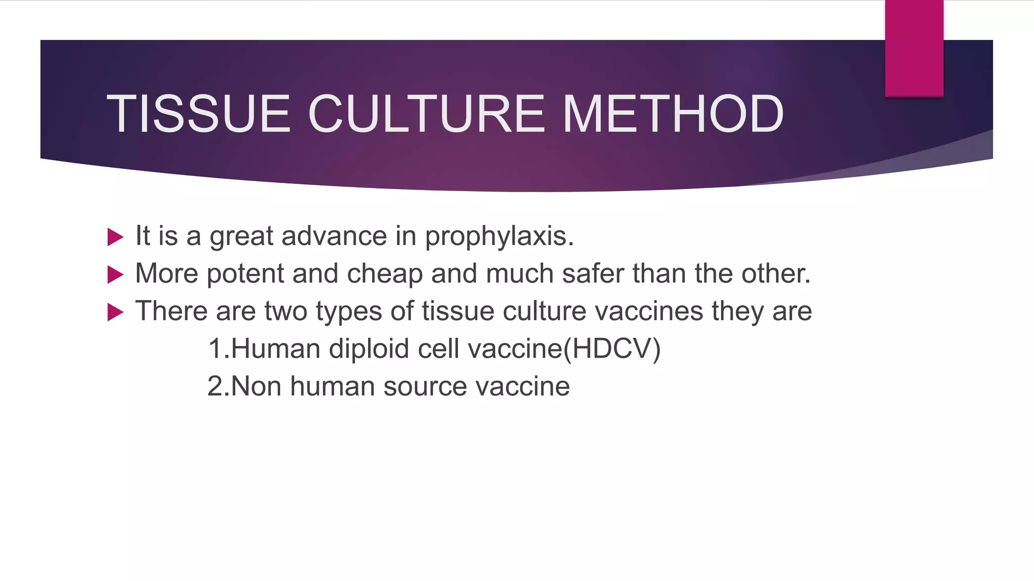 Rabies vaccine ppt | PPTX